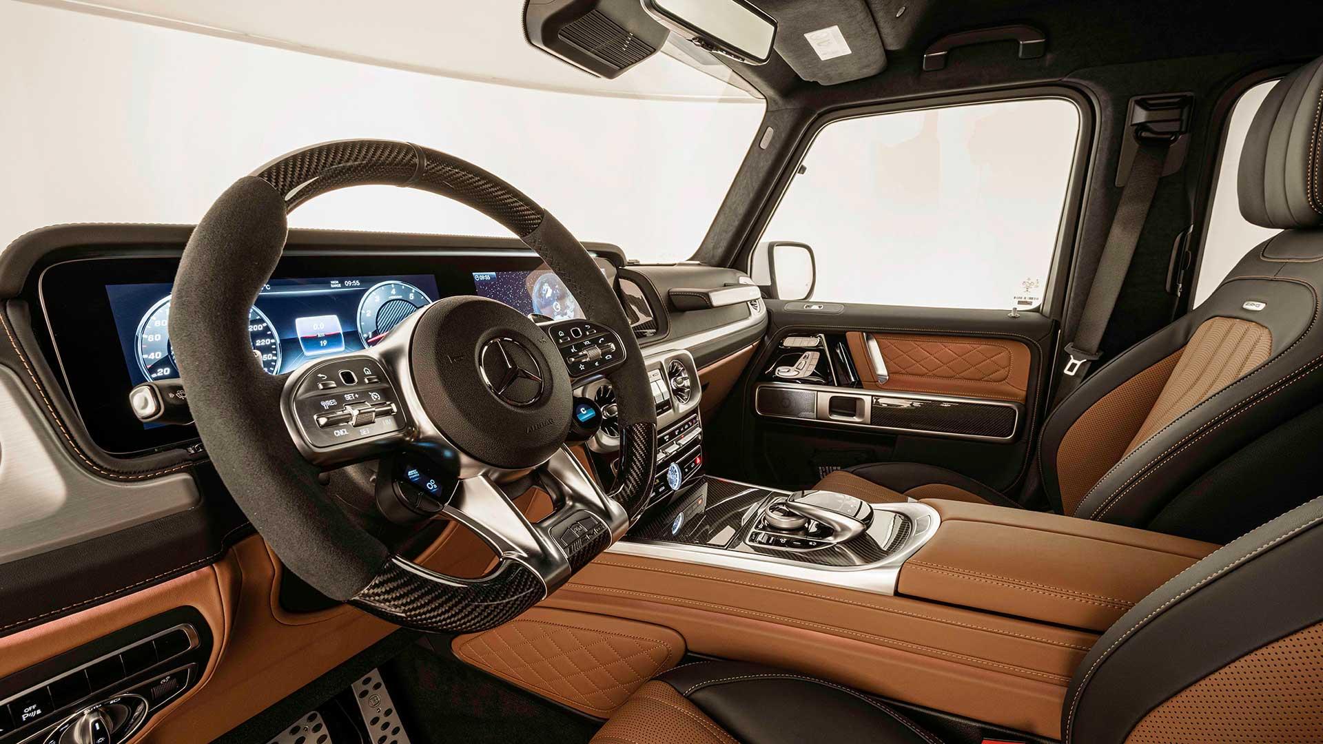 Dit is de Mercedes-AMG G 63 4x4-2 van Brabus - TopGear