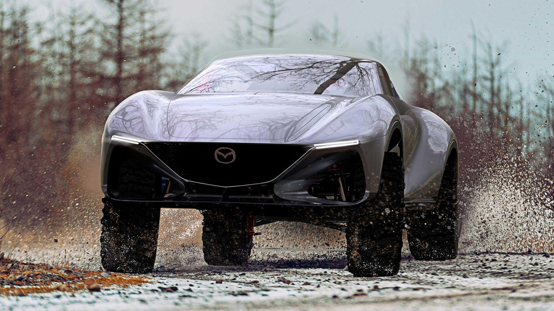 Mazda DX-Vision is het concept voor een offroad supercar - TG