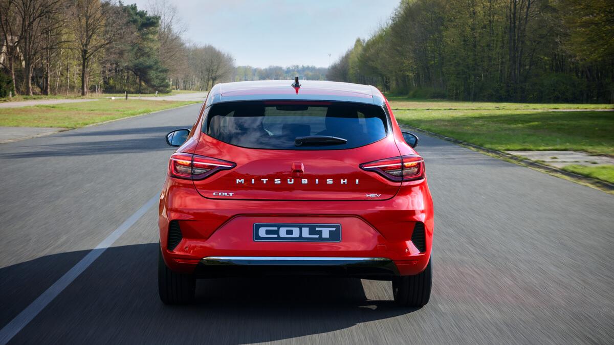 De Mitsubishi Colt is kloon van de Renault Clio (zoals verwacht)