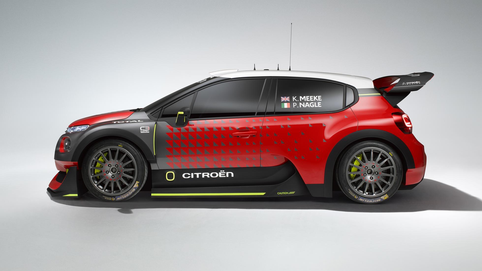 Citroën C3 WRC Concept heeft 385 pk en geen airbumps