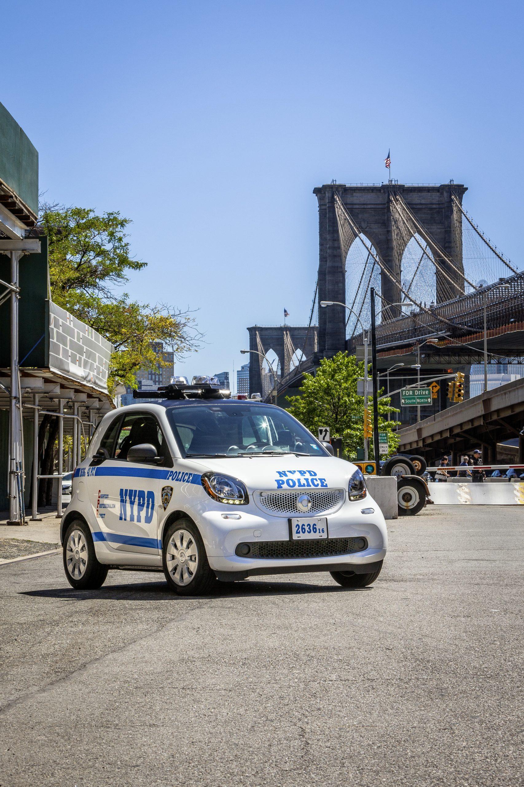 Politie-Smart Fortwo: de NYPD koopt 250 Smartjes