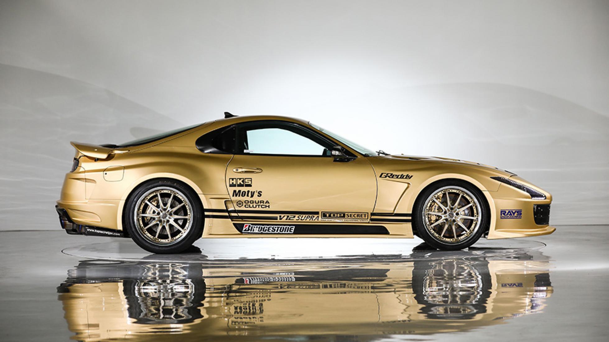 Top Secret Toyota Supra met V12 staat te koop - TopGear Nederland