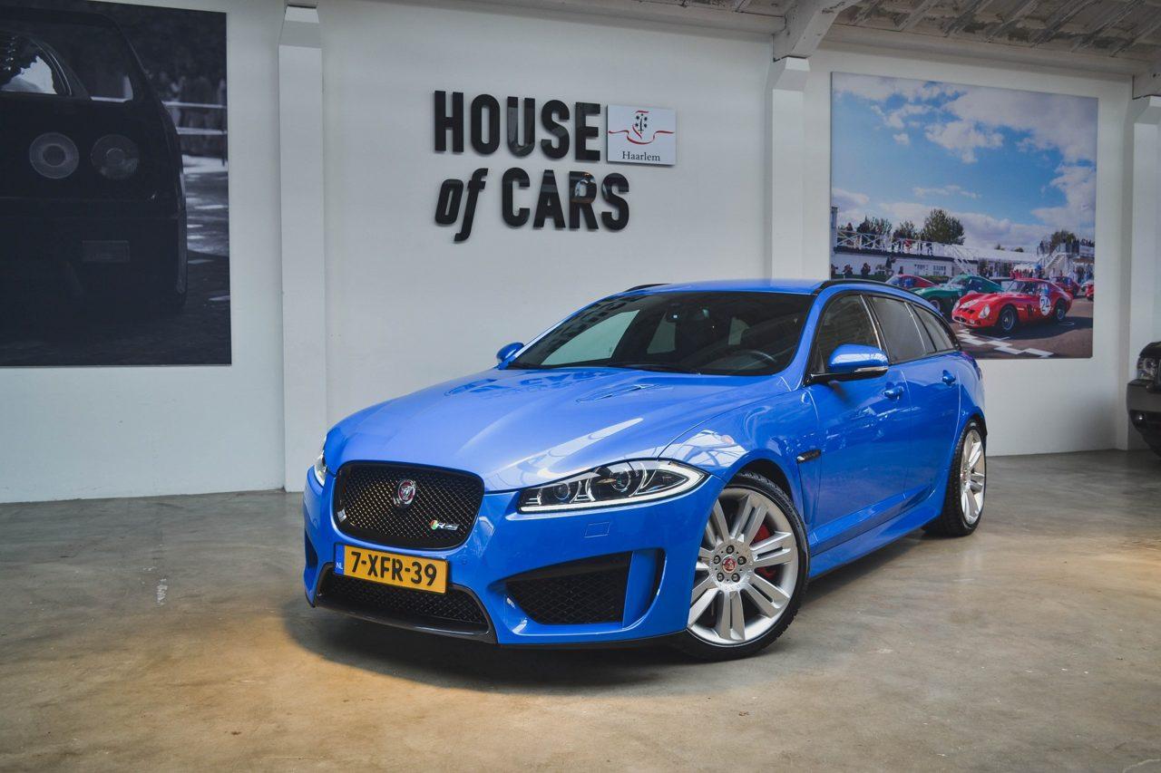 Jaguar XFR-S Sportbrake met kenteken XFR - TopGear Nederland
