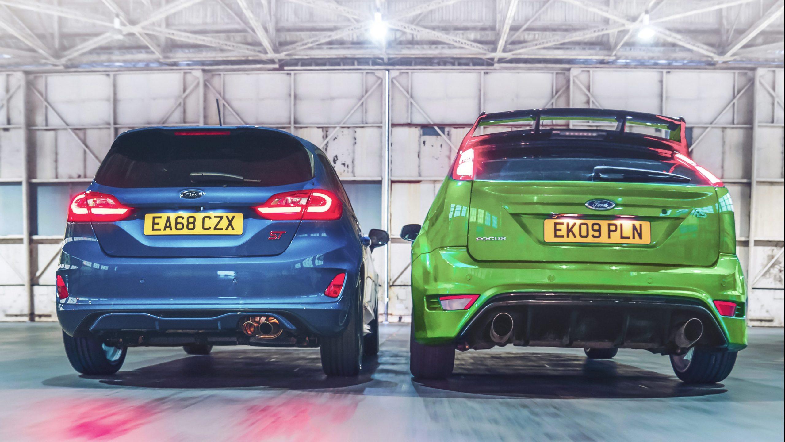 Fiesta ST vs Focus RS - nieuw of gebruikt? - TopGear