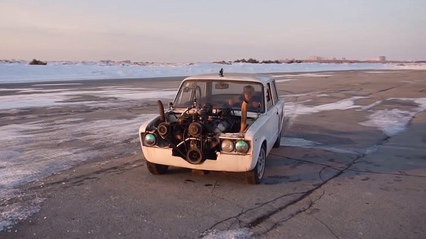 Ladzilla: het Russische beest met een 7,0-liter motor - TopGear