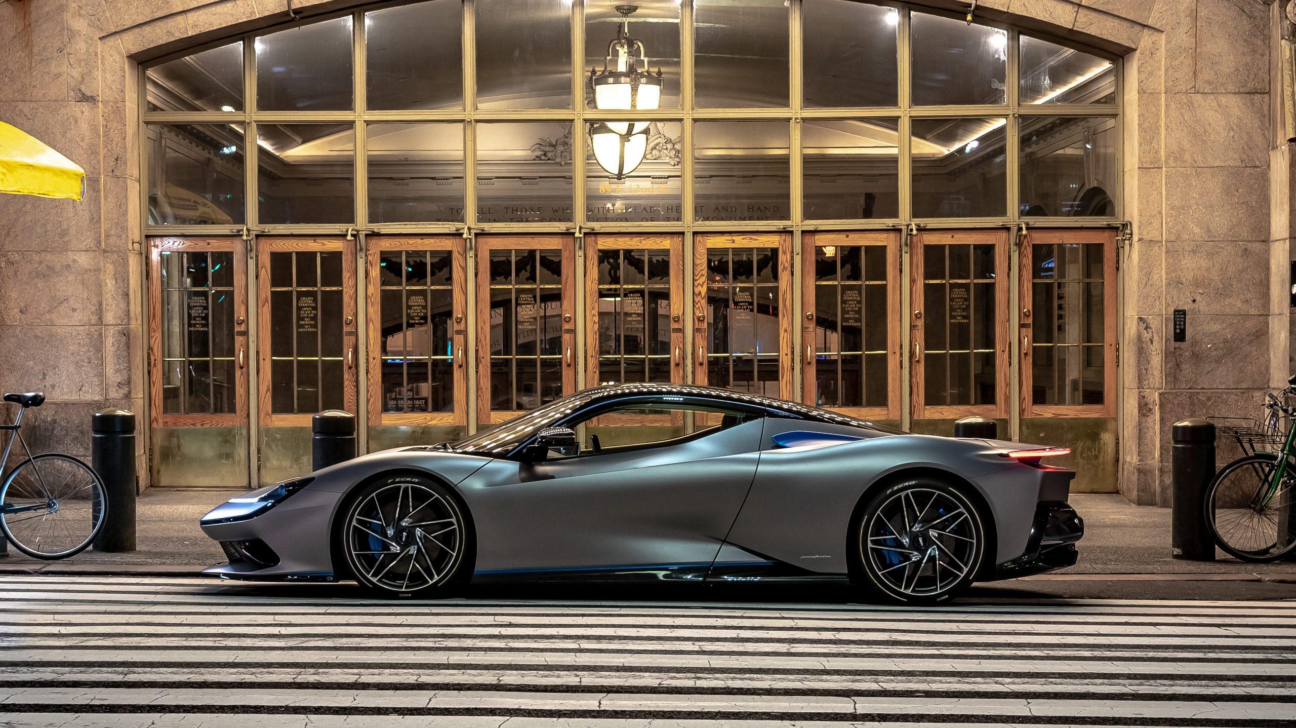 Pininfarina Battista gespot in New York - TopGear Nederland