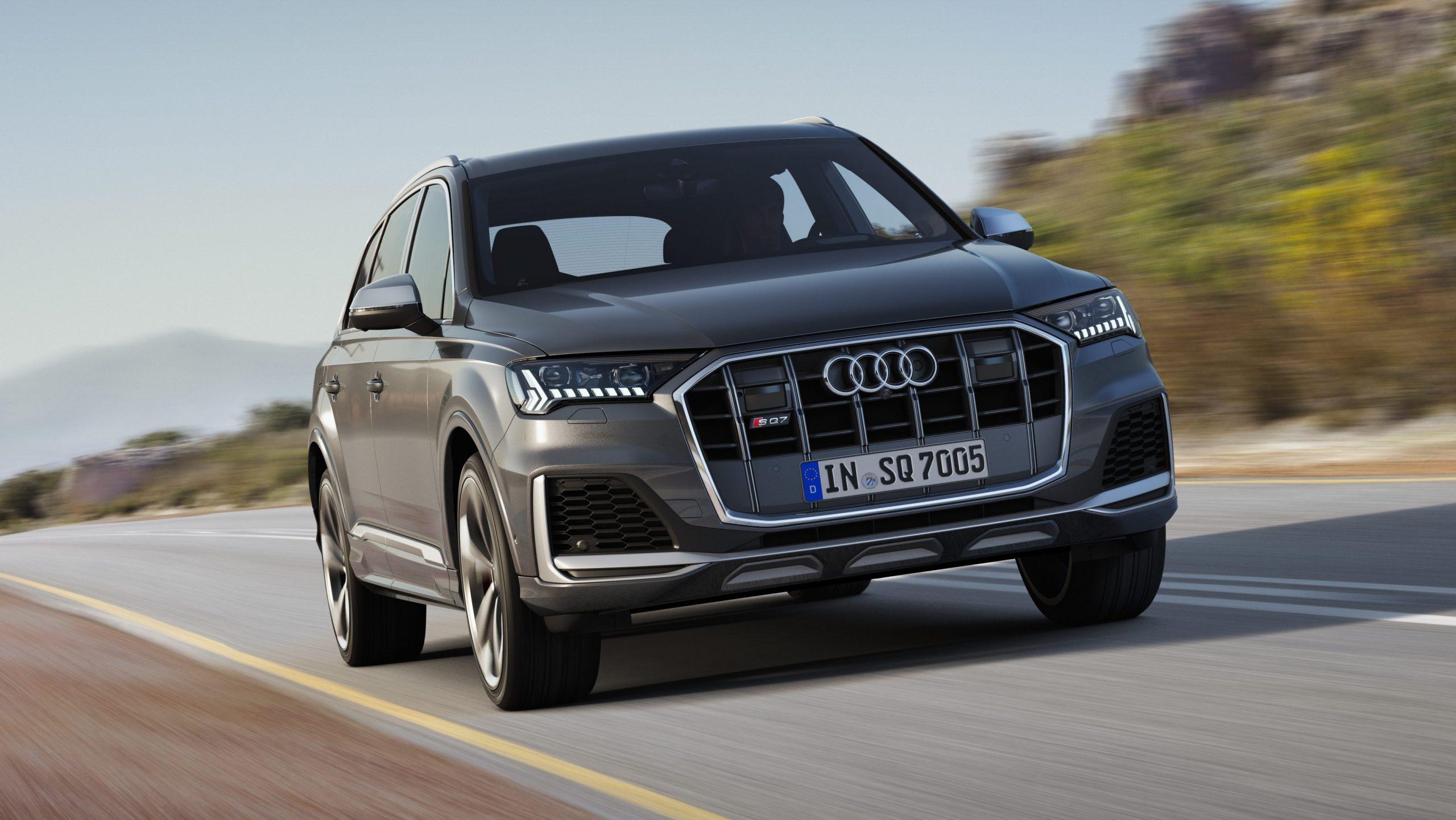 Audi SQ7-facelift (2019) behoudt zijn snelheid - TopGear Nederland