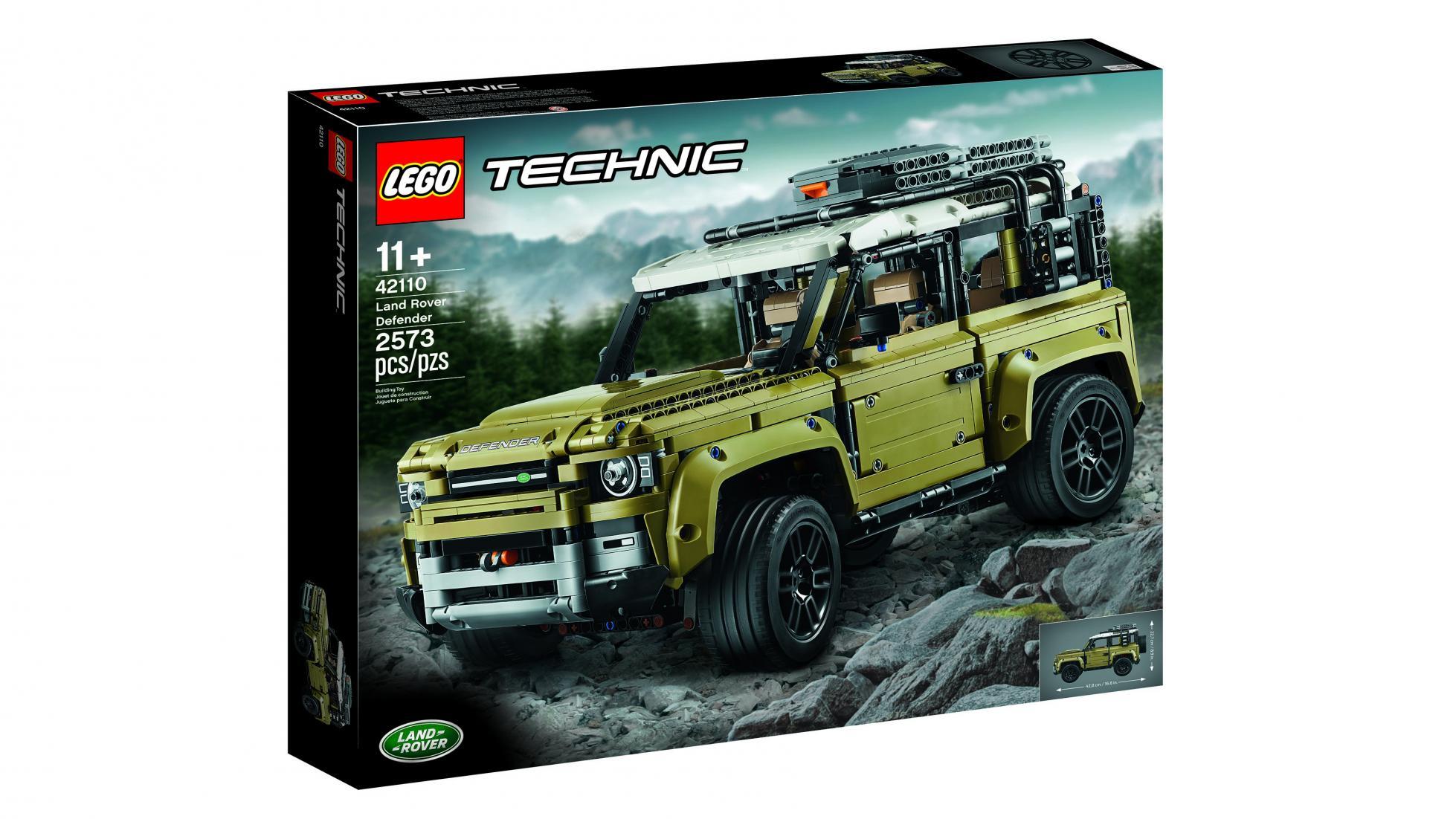 De Lego Land Rover Defender is net een echte Defender - TopGear