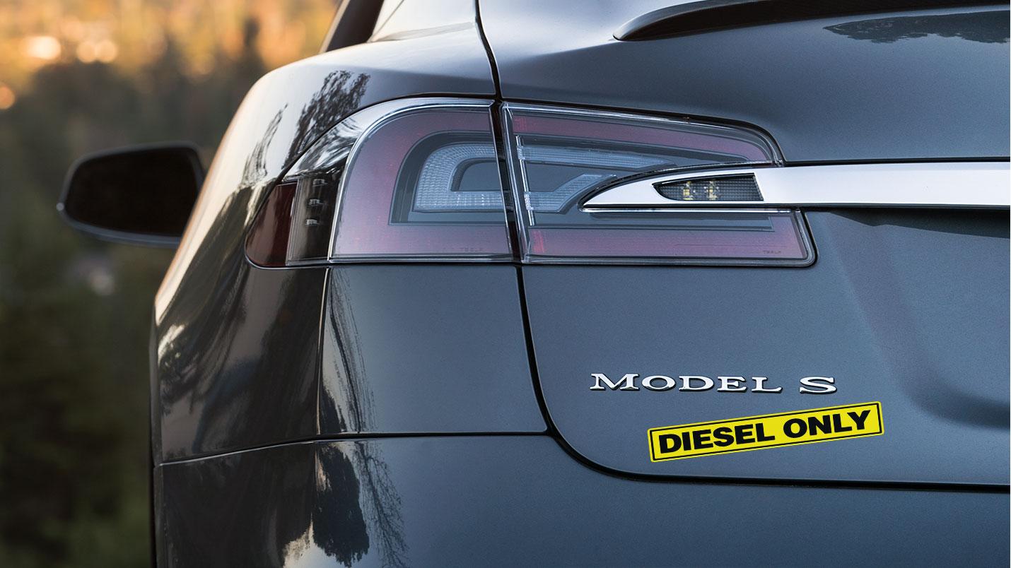 ’Tesla laadt record-Model S bij met dieselaggregaat’ - TopGear Nederland