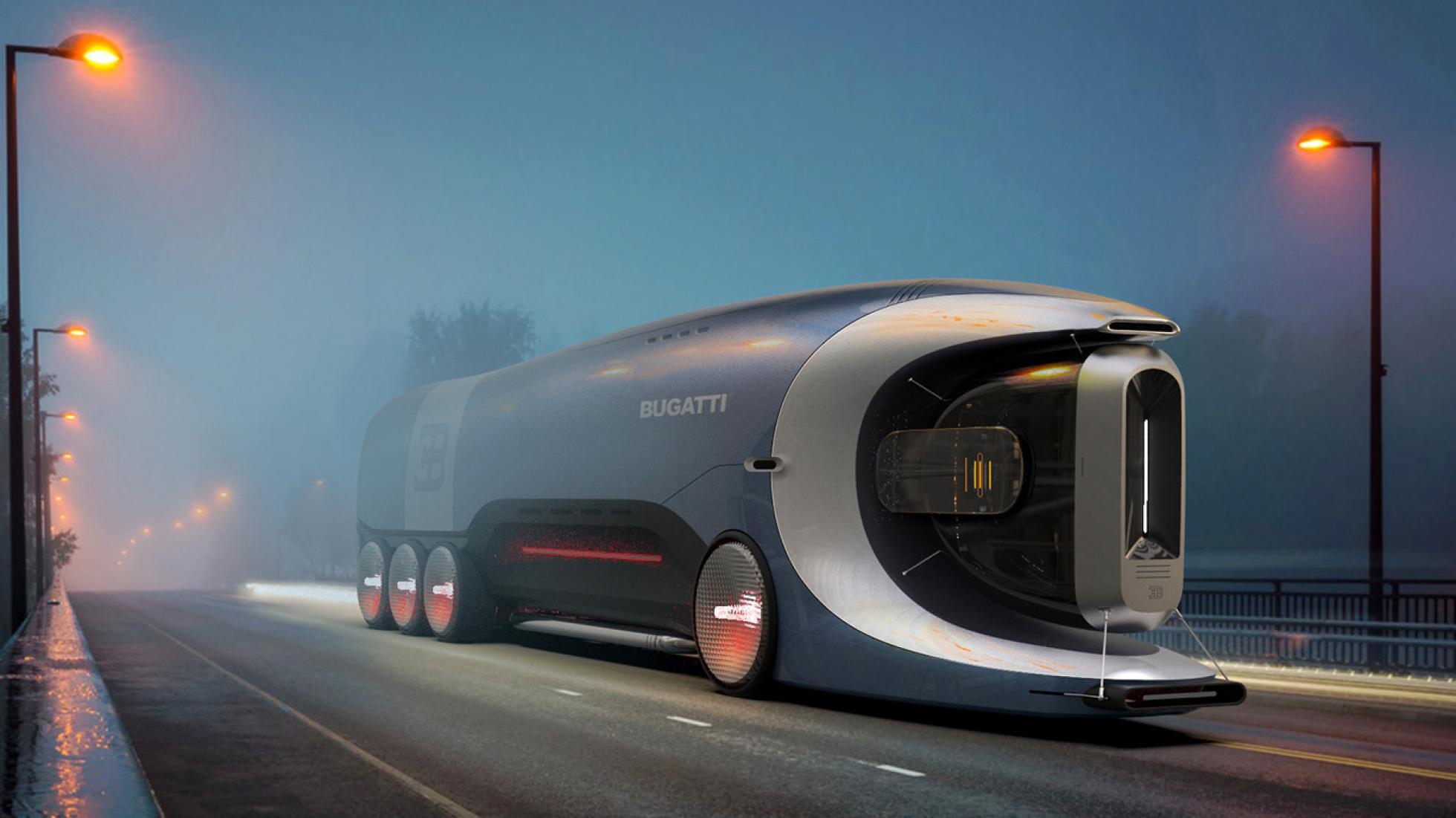 Bugatti Hypertruck is een vrachtwagen - TopGear Nederland