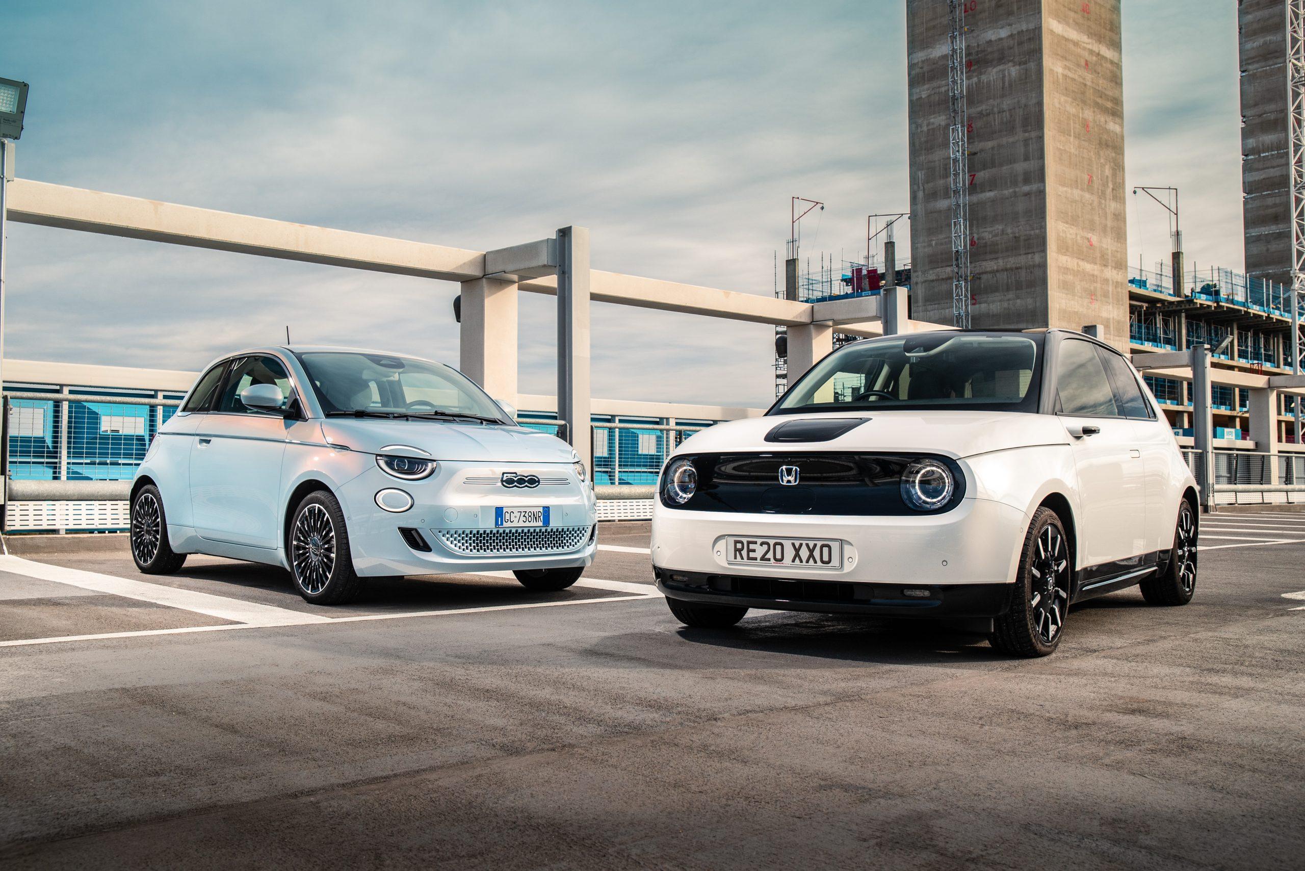 Stadsauto van het Jaar 2020 (Honda e vs Fiat 500e) - TopGear Nederland