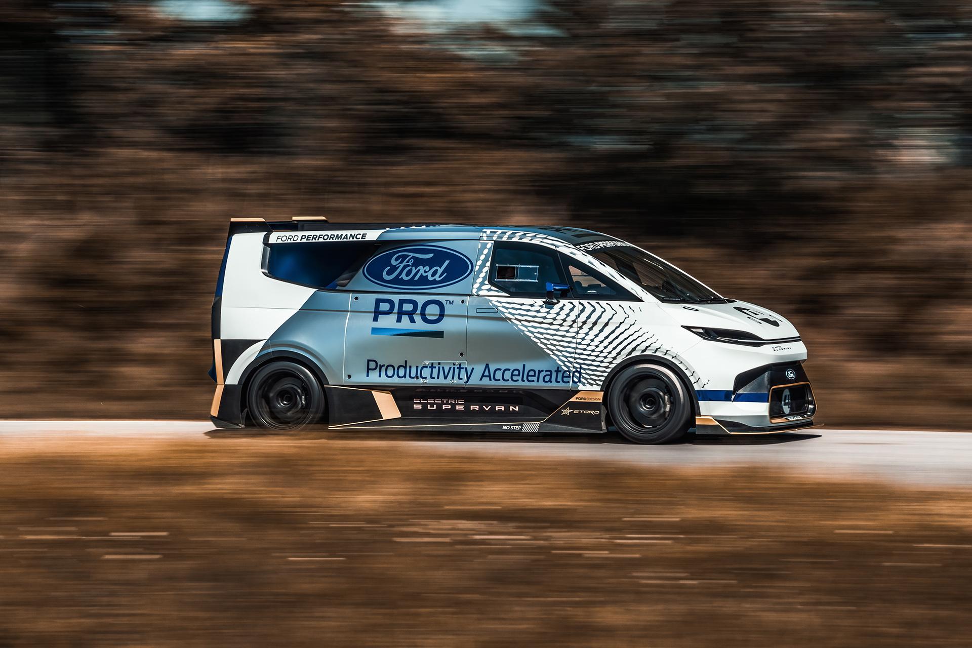 Ford gaat Pikes Peak doen met de Supervan 4
