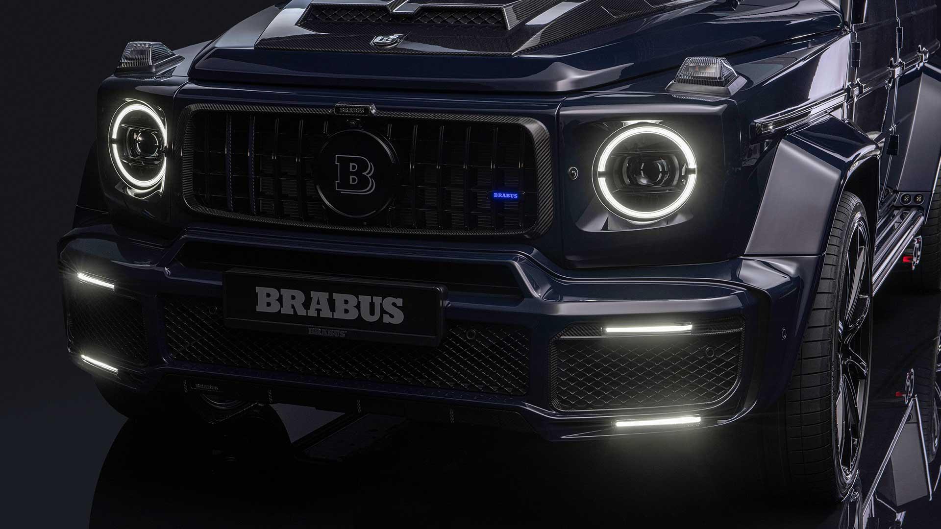 Brabus G-wagon 'Deep Blue' heeft bijpassend bootje en horloge