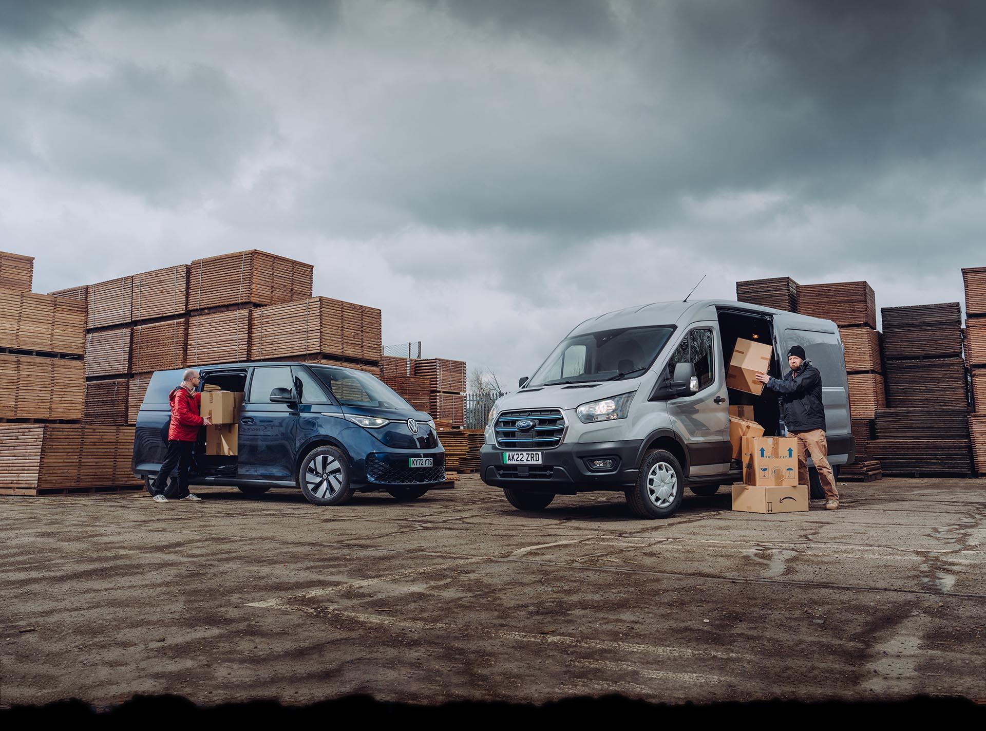 Het beste elektrische bestelbus van 2023 is de Ford E-Transit