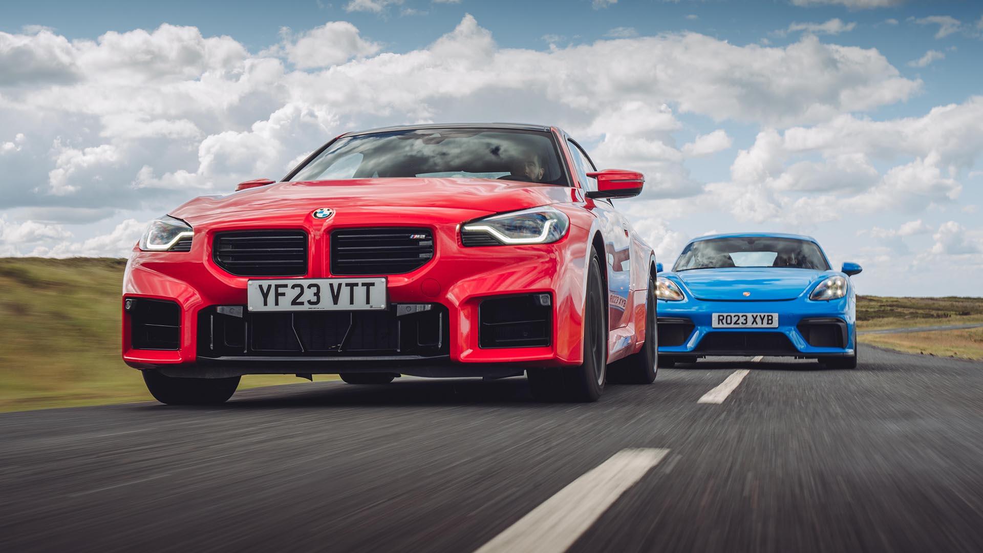 BMW M2 vs Porsche 718 Cayman vs Audi RS 3 Limousine (2023) - TopGear