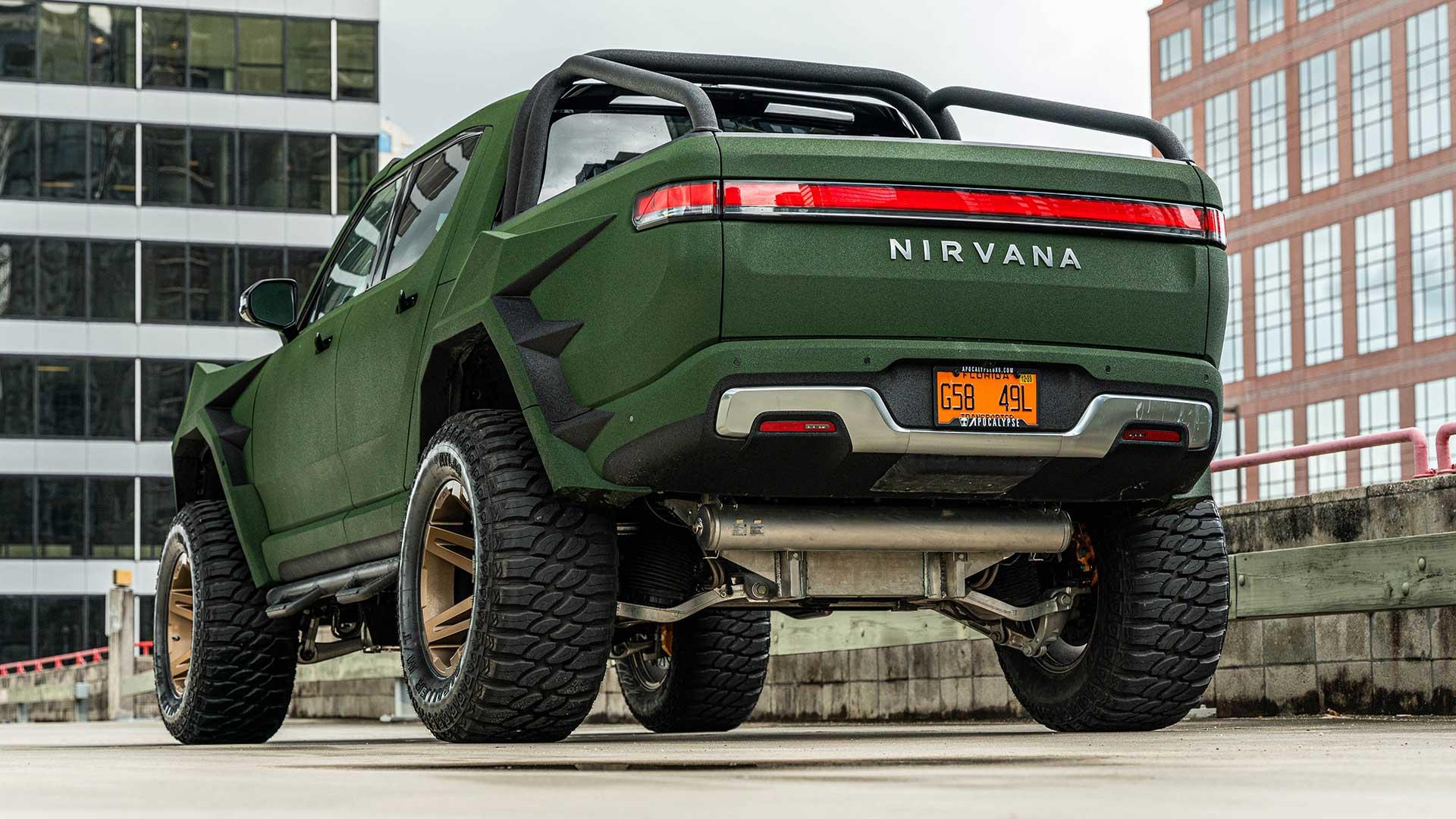 Rivian R1T Apocalypse Nirvana: extreemste elektrische pick-up ooit ...