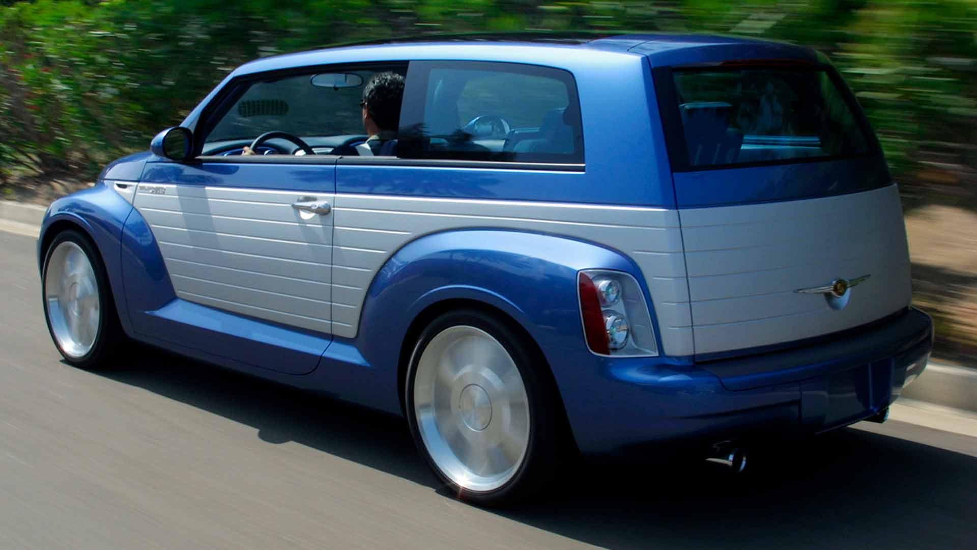 Chrysler California Cruiser conceptauto: concept voor surfgezinnen