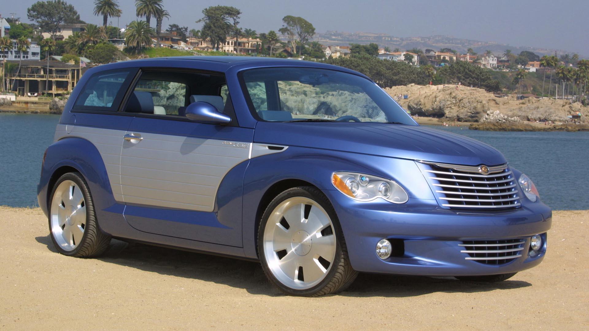 Chrysler California Cruiser conceptauto: concept voor surfgezinnen