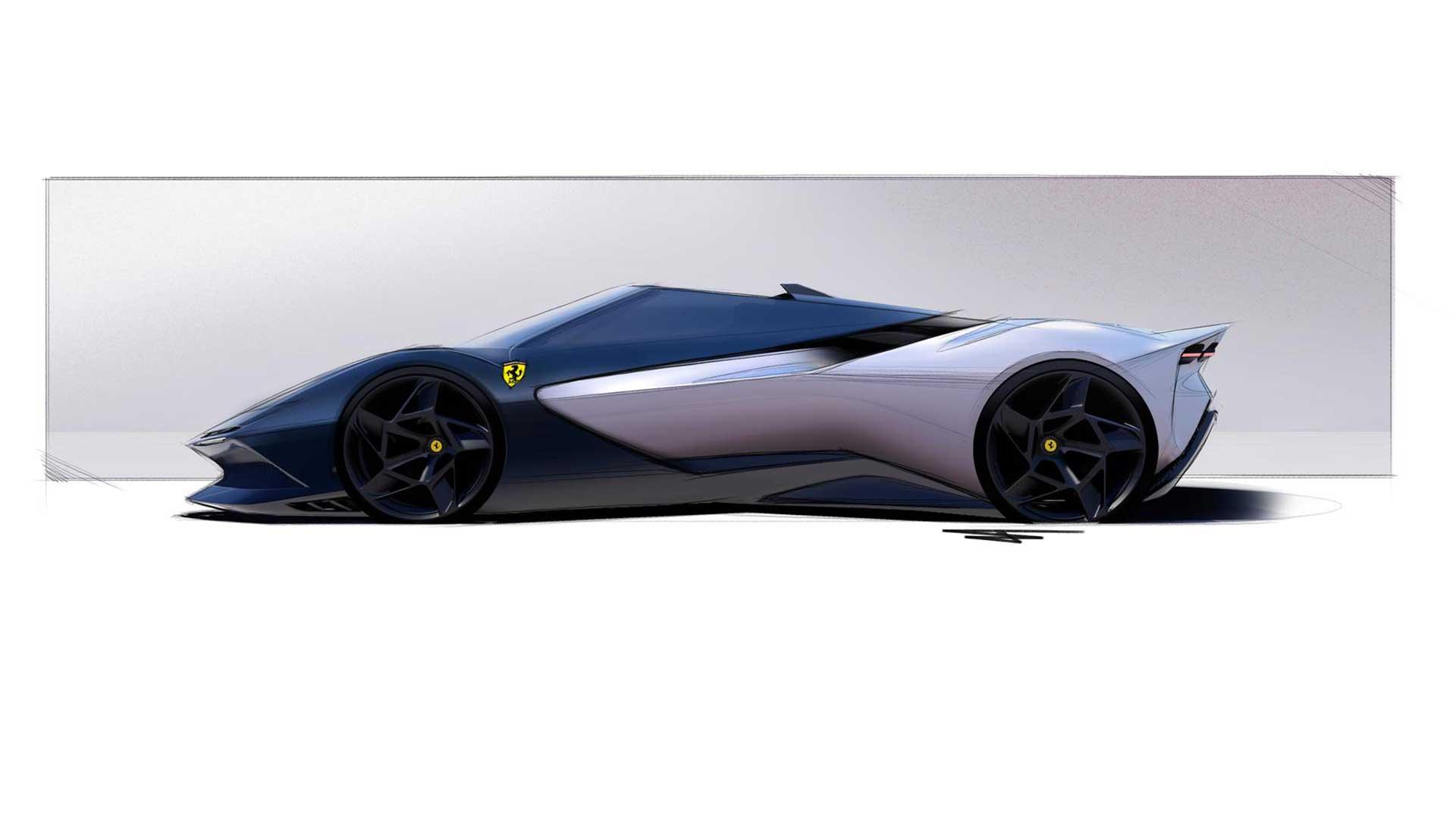 De Ferrari SP-8 is een heerlijke one-off roadster met twin-turbo V8 ...