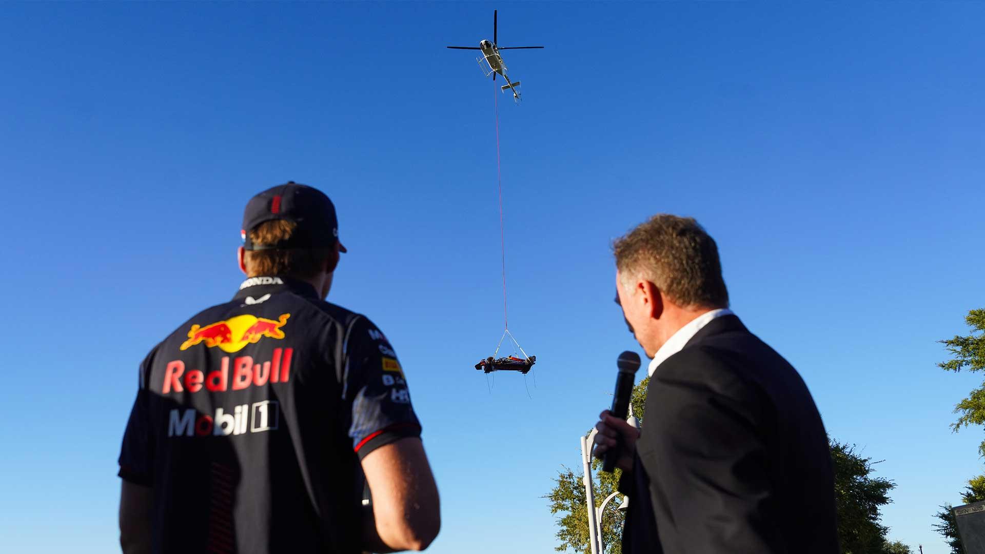 Red Bull vliegt met speciale F1-auto voor GP van Amerika - TopGear