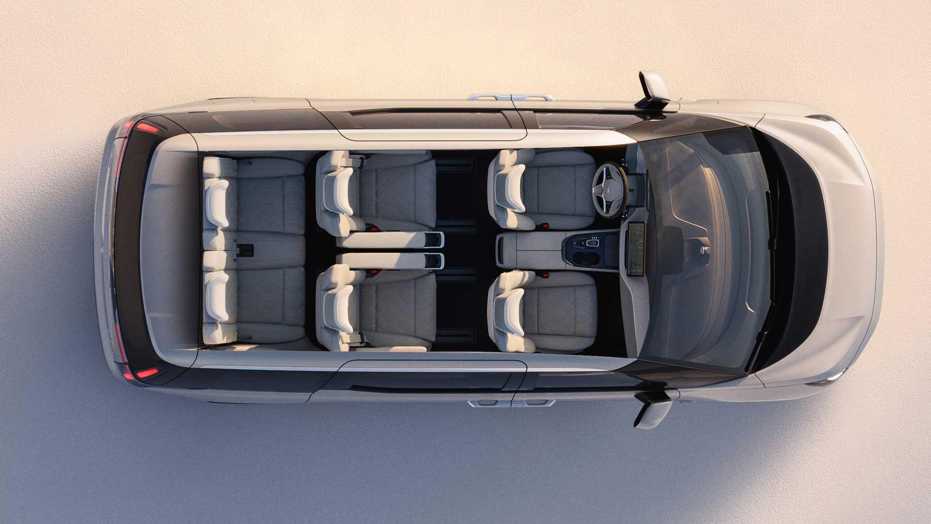 Volvo EM90 (2023) is het eerste (elektrische) busje van Volvo