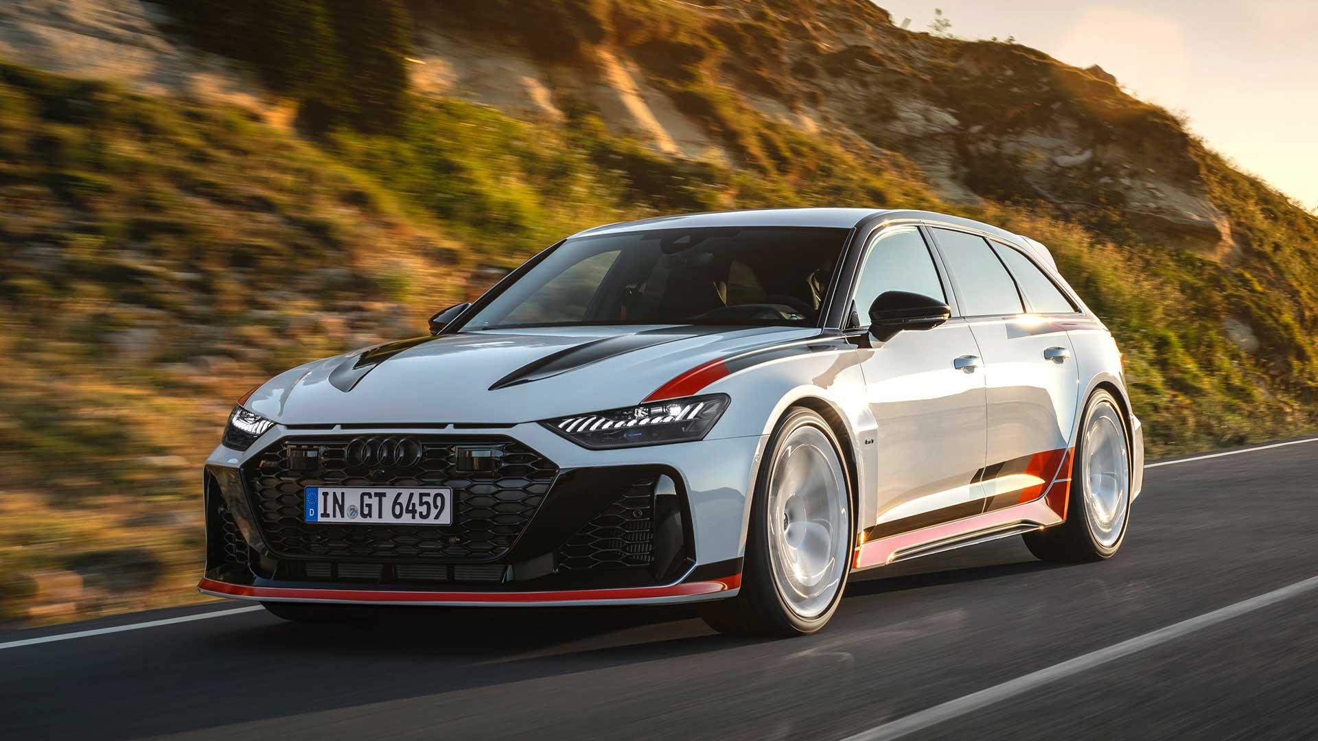 Audi RS 6 GT: extra dikke uitvoering met rode stickers