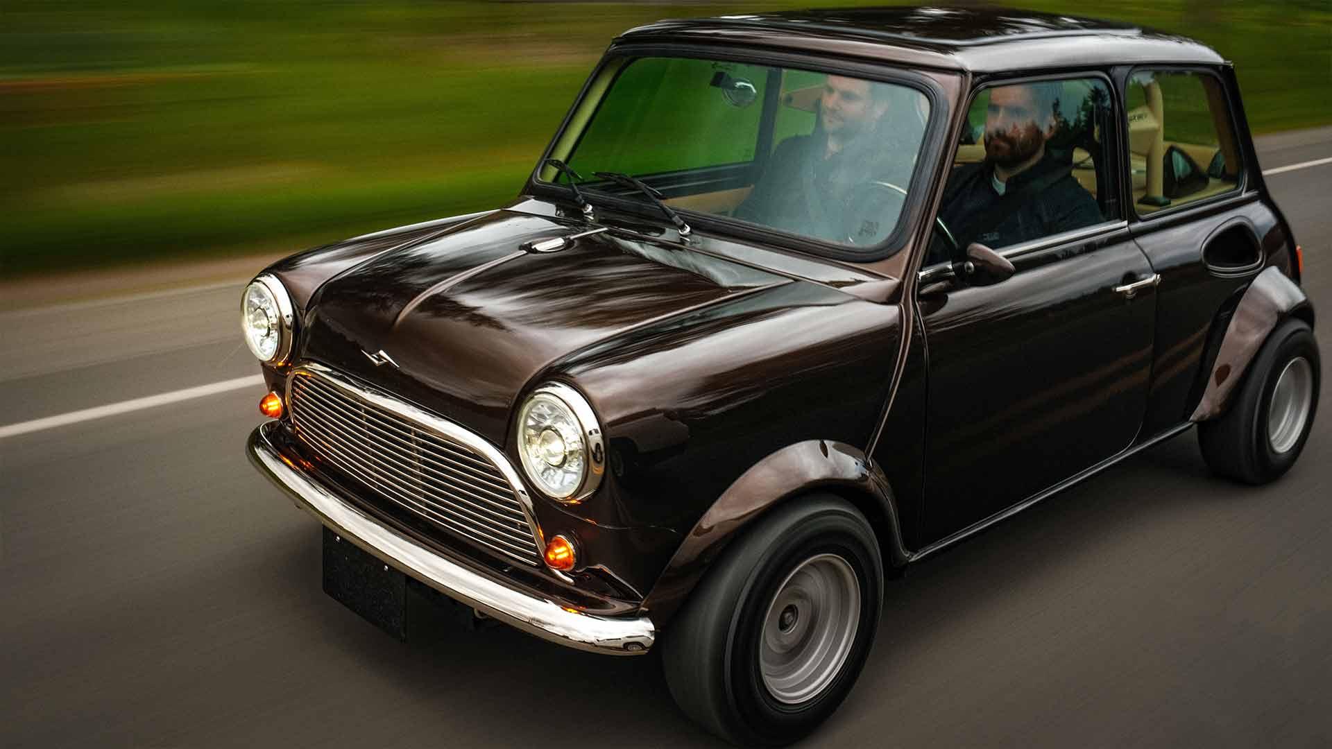 Klassieke Mini Type 10 krijgt een 230 pk sterke Honda K20-motor - TopGear