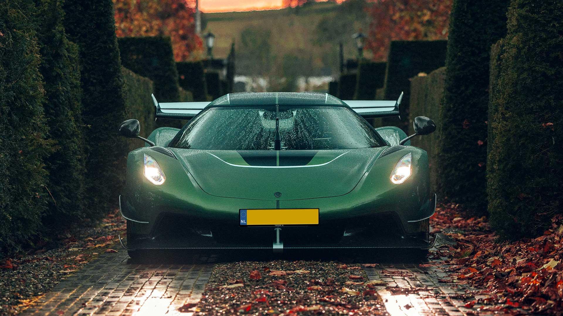De eerste Koenigsegg Jesko van Nederland heeft een kenteken