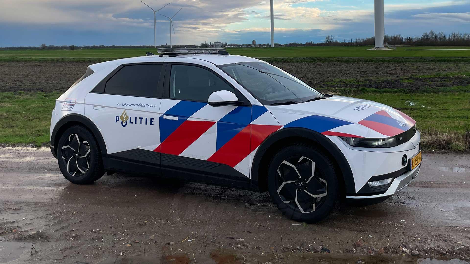 Hyundai Ioniq 5 is de nieuwe elektrische auto van de politie