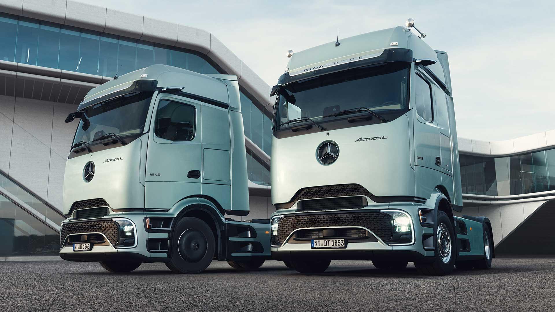 Waarom de nieuwe Mercedes Actros er zo afwijkend uitziet