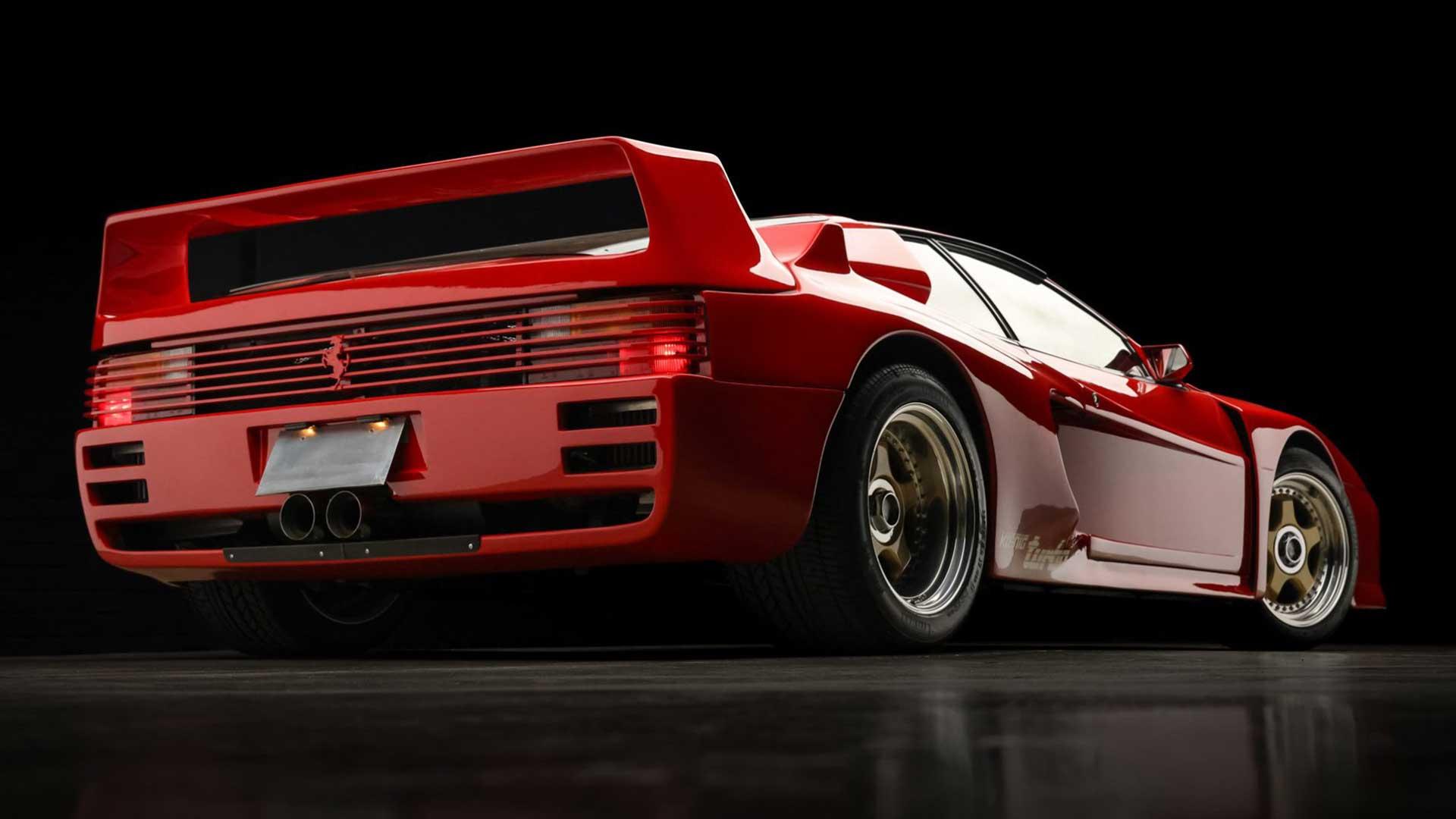 40 jaar oude Ferrari Testarossa van Koenig Specials heeft 1.000 pk ...
