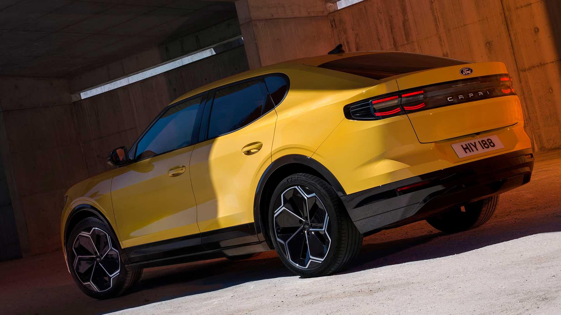 De nieuwe Ford Capri is eigenlijk een Volkswagen met een ander jasje ...