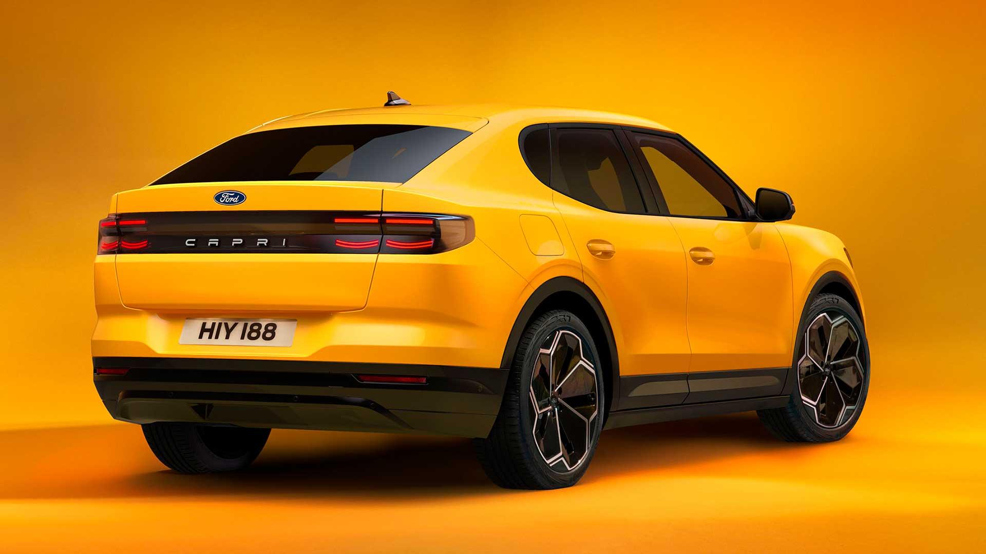 De nieuwe Ford Capri is eigenlijk een Volkswagen met een ander jasje ...
