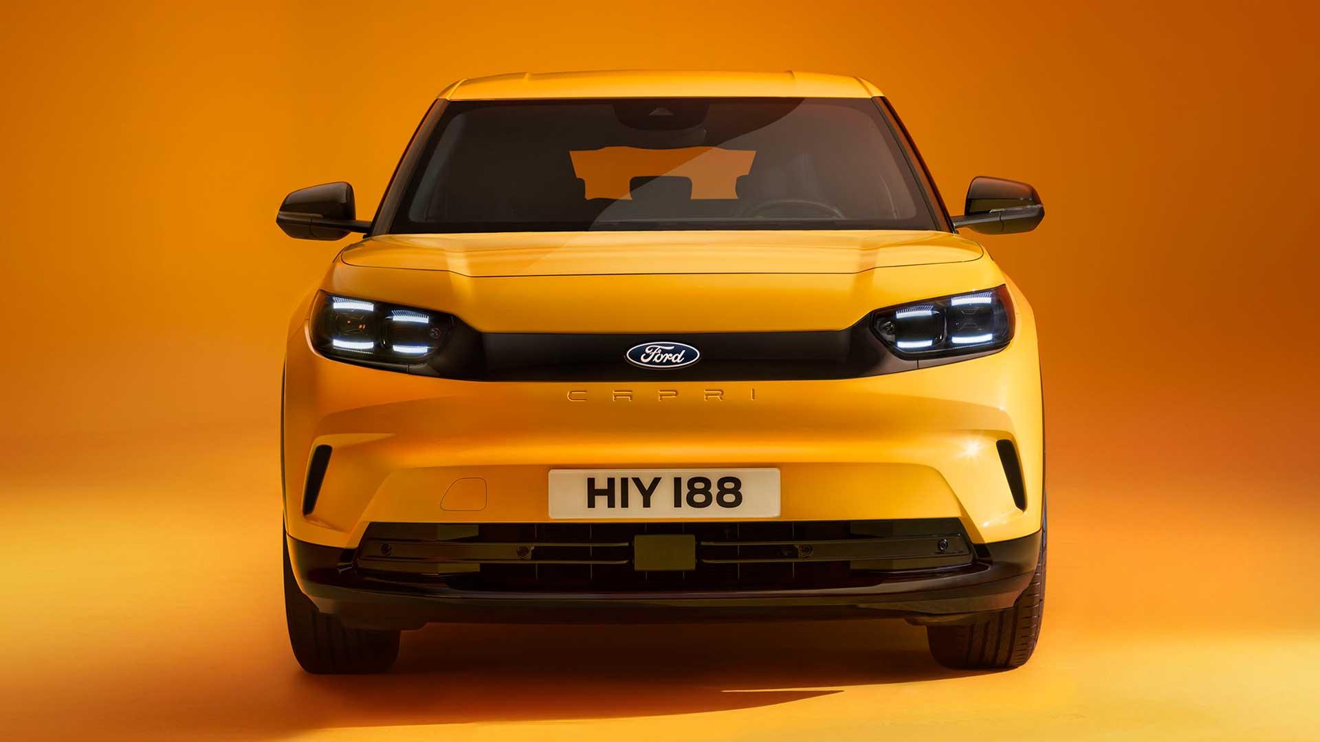 De nieuwe Ford Capri is eigenlijk een Volkswagen met een ander jasje ...