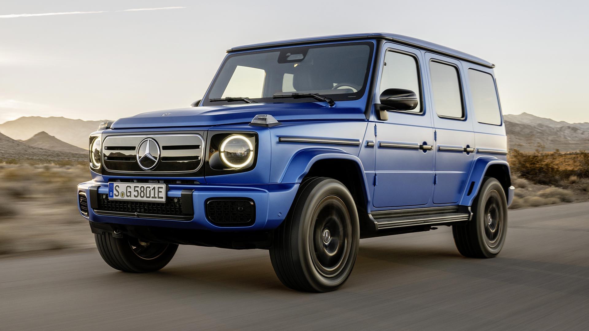 Mercedes G 580 EQ Edition One: meer vermogen dan de G63, meer koppel ...