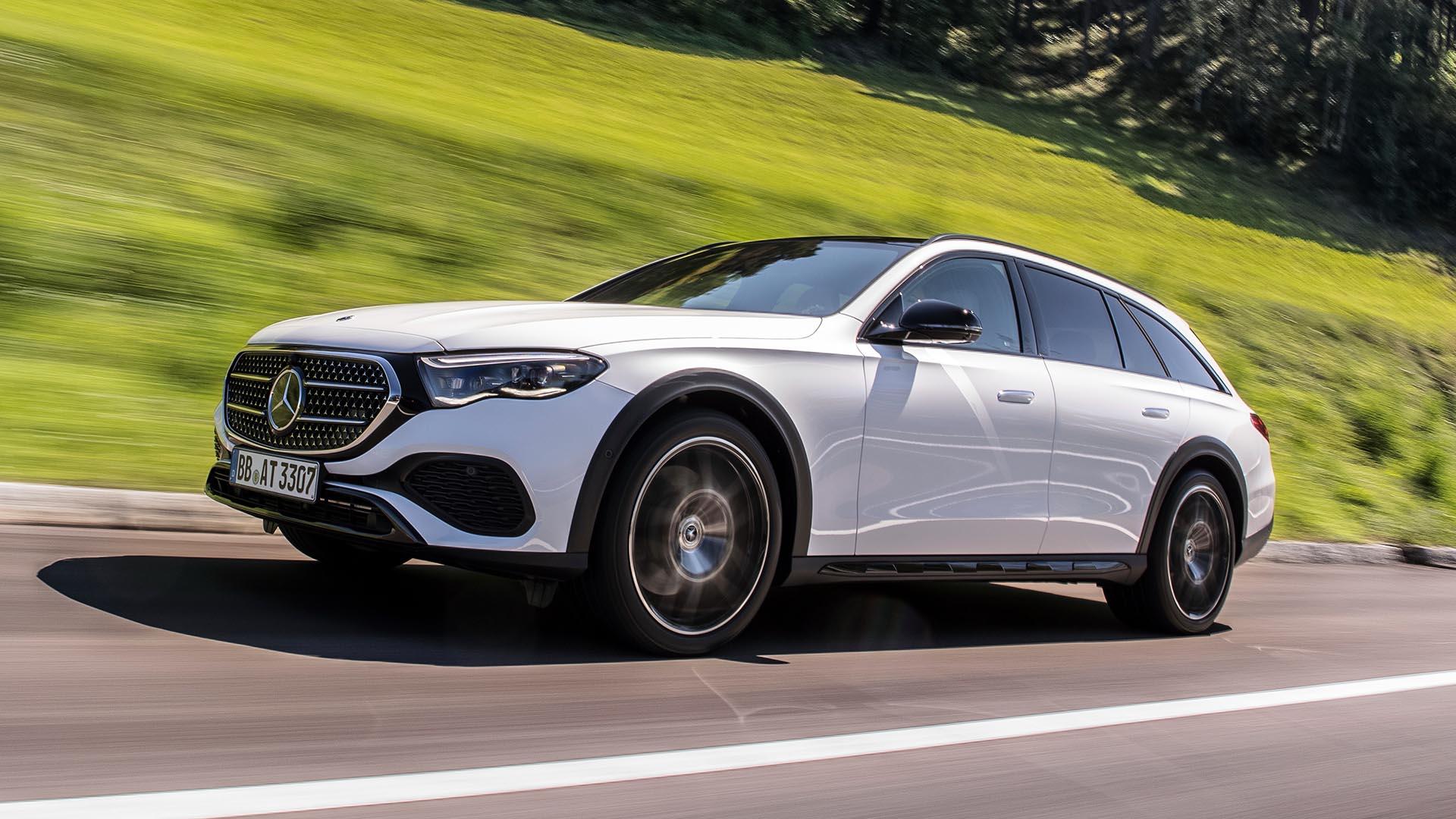 Mercedes E 300 de Estate All-Terrain: eenhoorn voor lange afstand