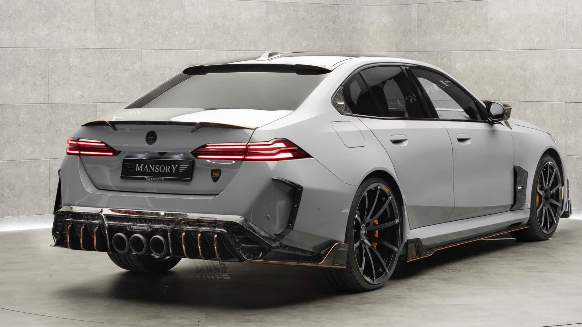 BMW M5 van Mansory is een stuk sneller en niet echt mooier - TopGear