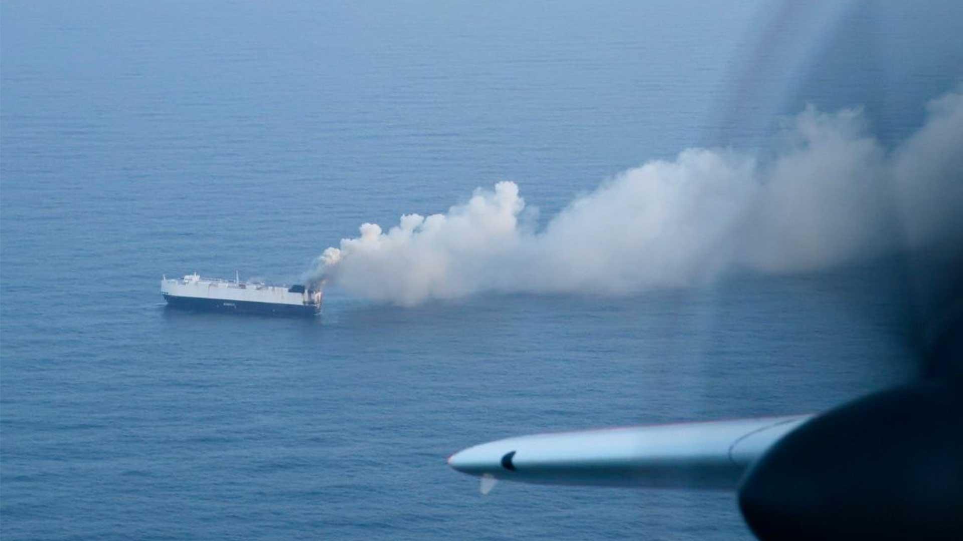 Morning Midas: weer schip met elektrische auto's in de brand