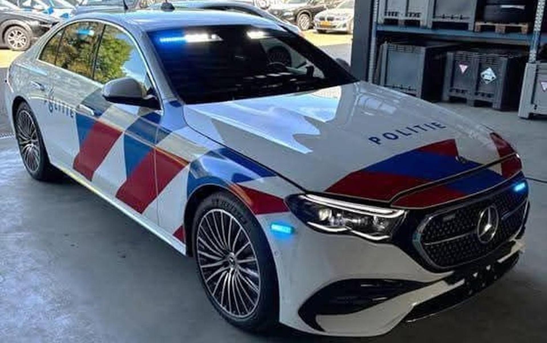 Eerste foto's van nieuwe Mercedes E-klasse van de politie (2025)