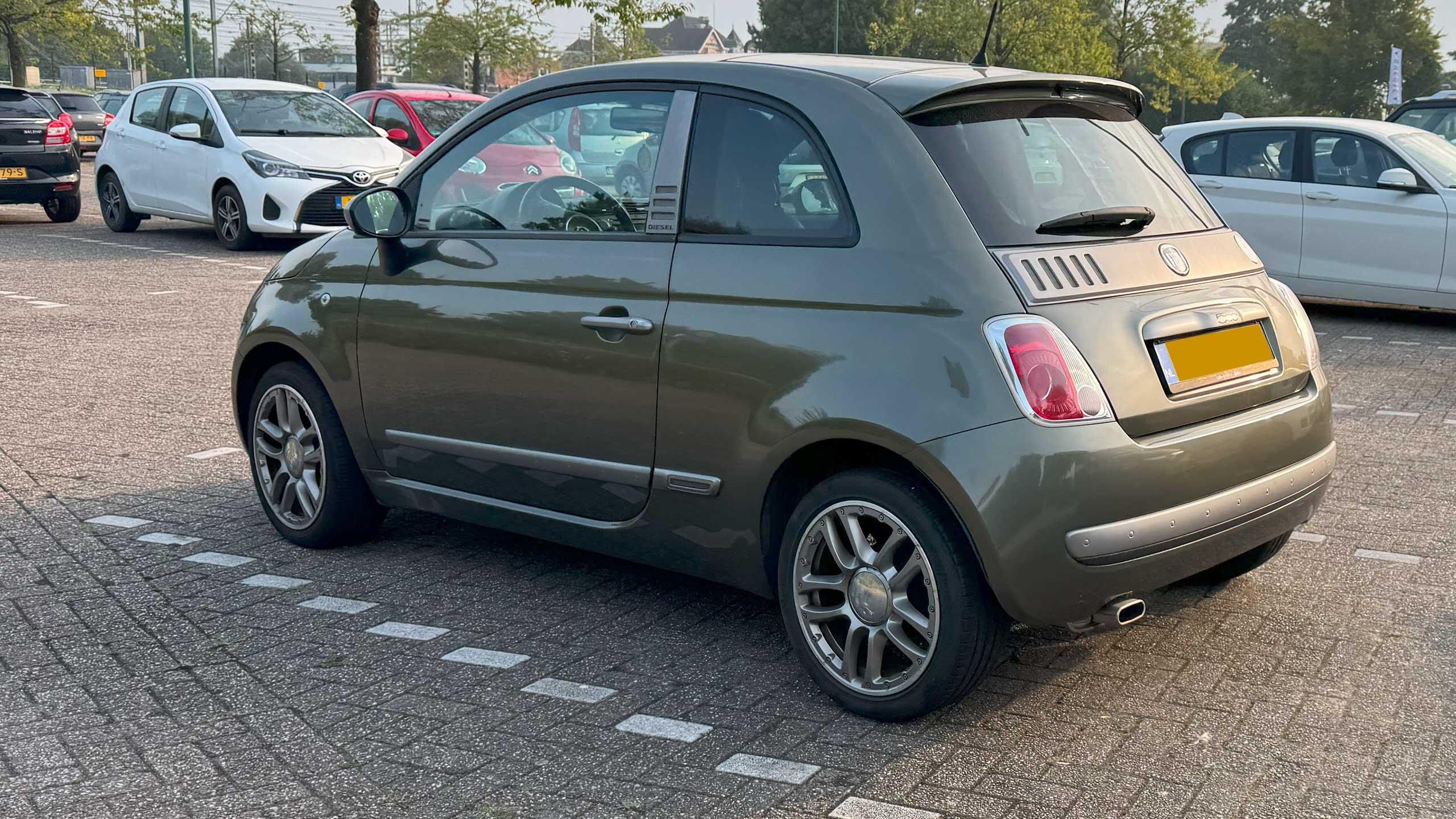 De verwarrende Fiat 500 Diesel had gewoon een benzinemotor