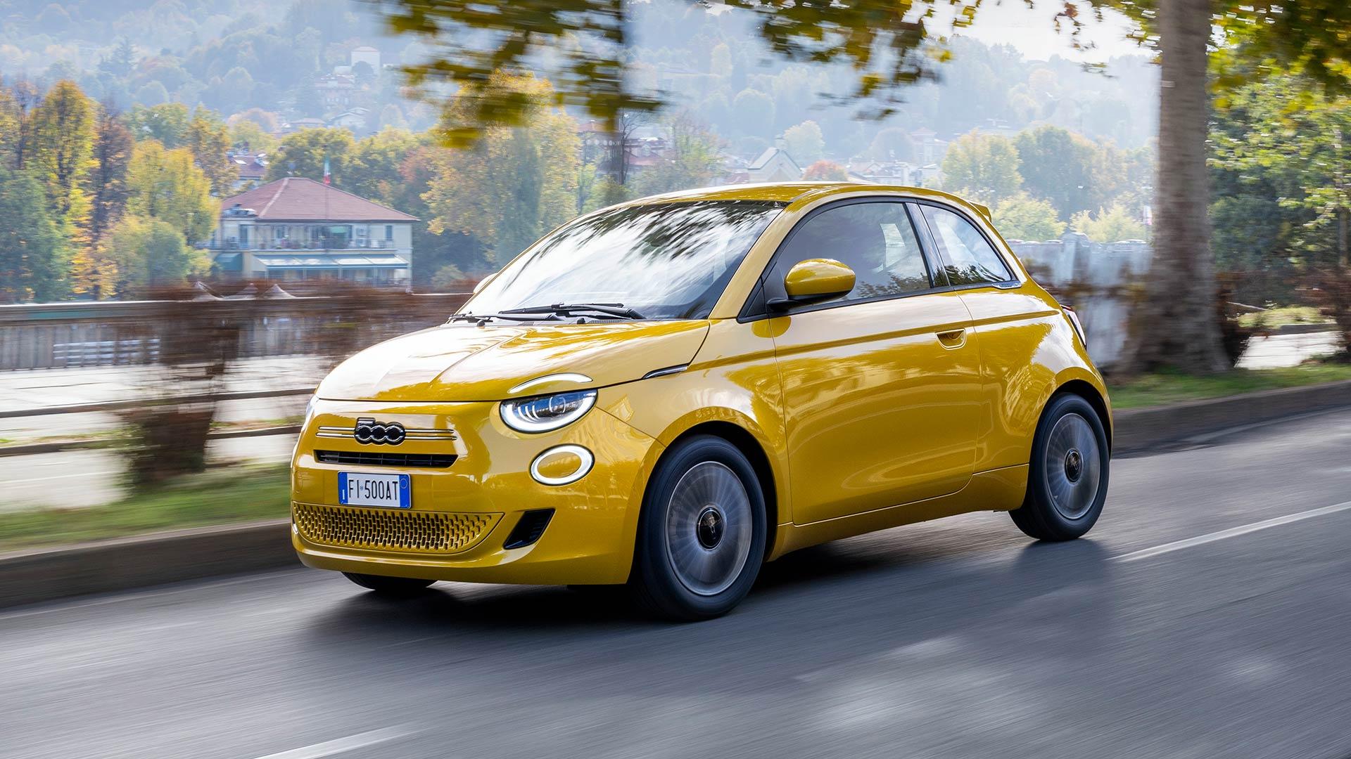 Erstaunlich Fiat 500 Hybrid Reichweite Fotos