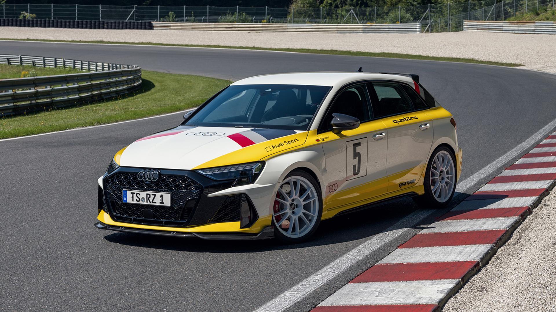 Audi RS 3 Heritage Edition is een eerbetoon met 460 pk - TopGear