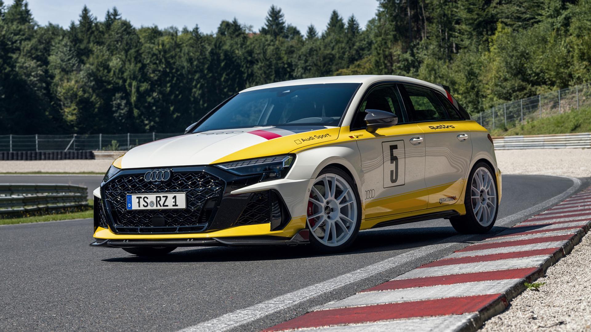 Audi RS 3 Heritage Edition is een eerbetoon met 460 pk - TopGear