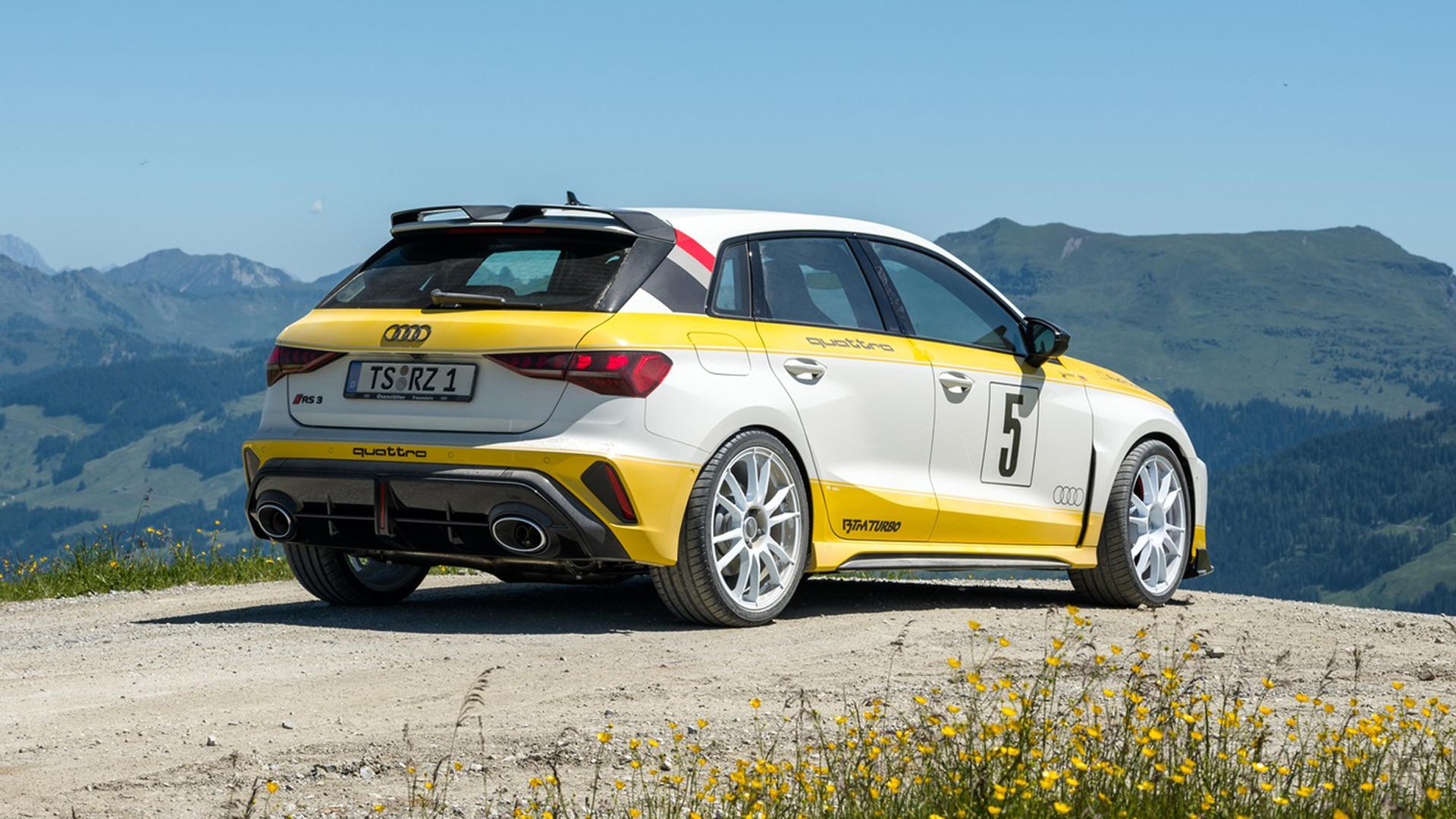 Audi RS 3 Heritage Edition is een eerbetoon met 460 pk - TopGear