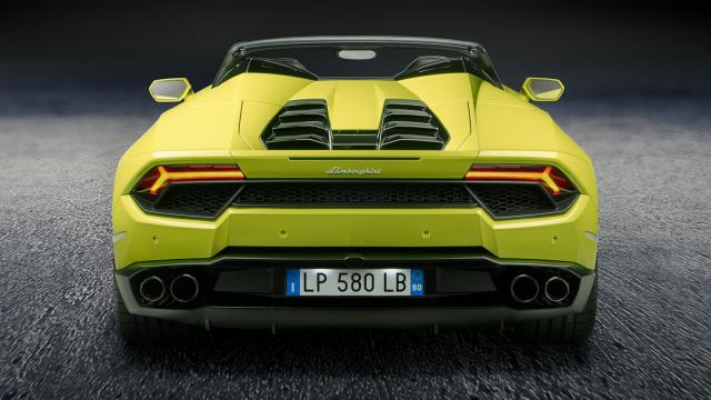 Lamborghini Hurácan RWD Spyder is een open driftmachine
