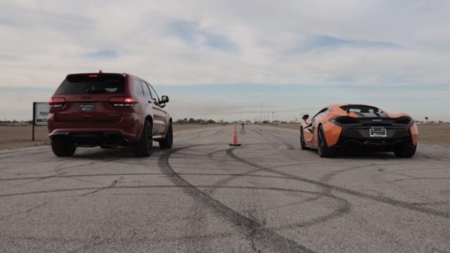 Effect launch control gedemonstreerd met dragrace-video - TopGear