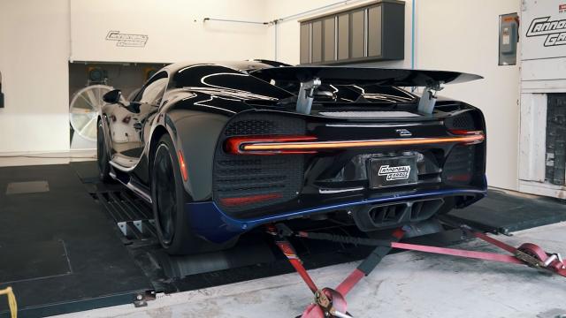 Bugatti Chiron op de rollerbank - TopGear