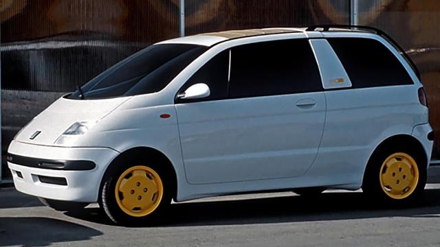 Italdesign Lucciola moest de nieuwe Fiat 500 worden , maar werd de Matiz