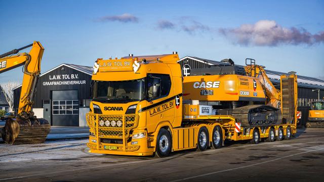 Deze nieuwe Scania V8 is van een bekende chauffeuse