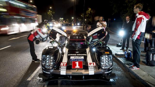 Porsche 919 Hybrid LMP1 door Londen - waarom ook niet?